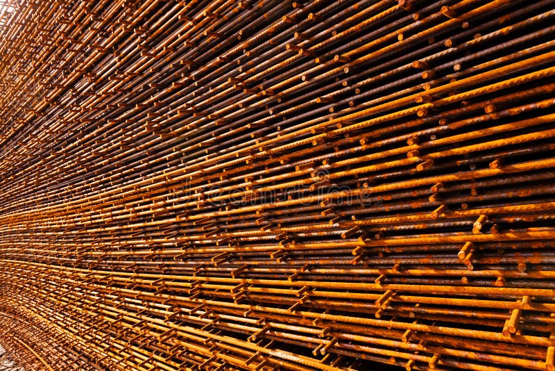 Steel bars construction stock photo. Image of lines, reinforcement ...