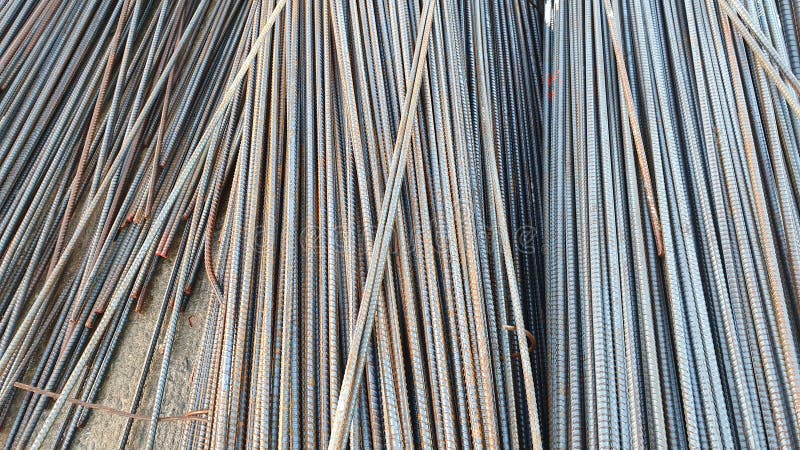 Steel Bars for House Construction Stock Photo - Image of builder, bars ...