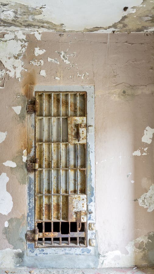 Old Prison Bars with Rust on Them Stock Image - Image of idaho ...