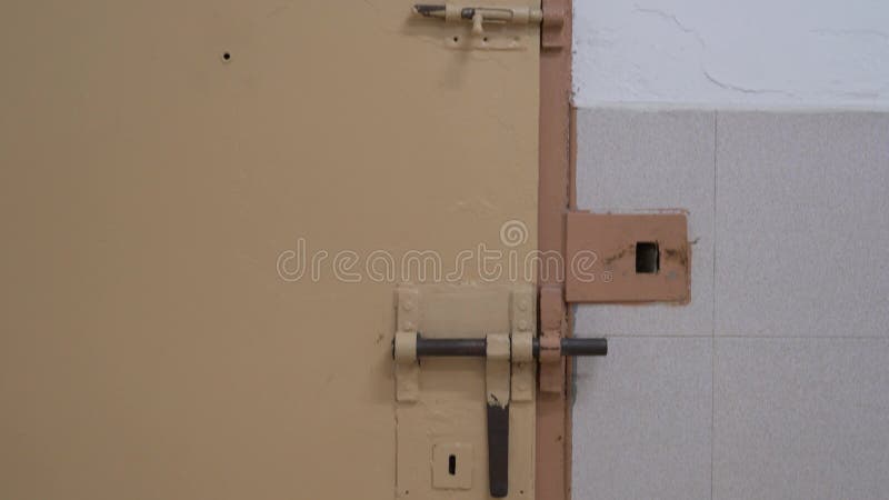 Cell Door Closing with Sound Stock Footage - Video of inside, lock ...