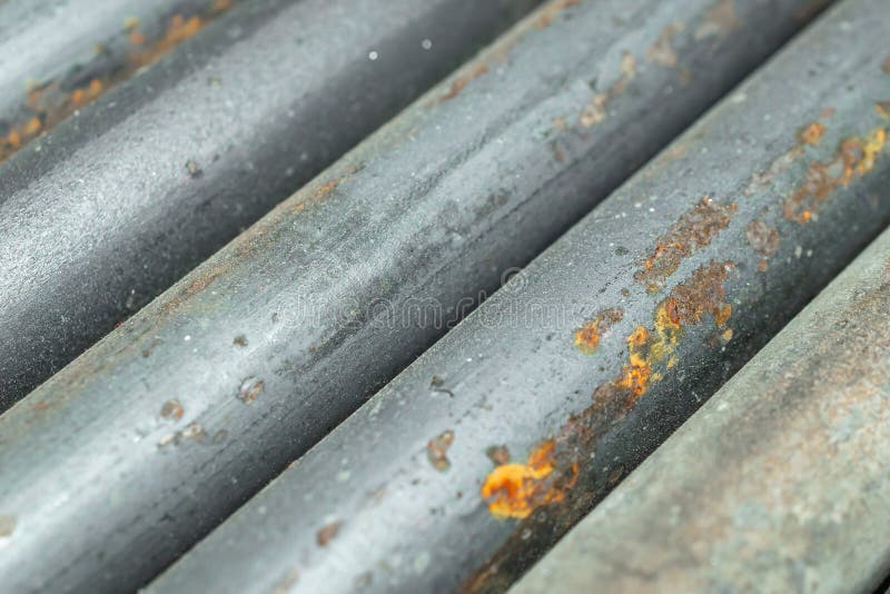 Steel Bars with Rust. Background Stock Image - Image of construction ...
