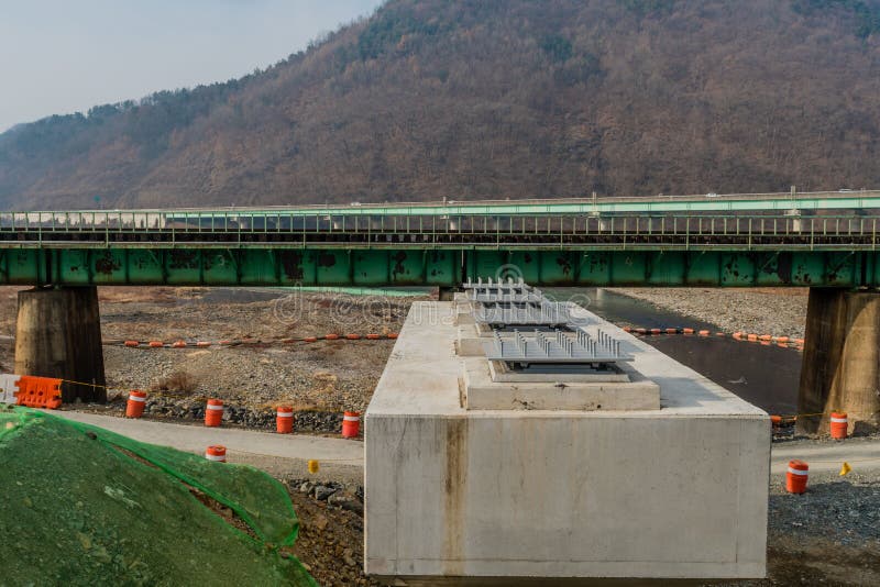 Steel Base Plates for Concrete Columns Stock Image - Image of design ...