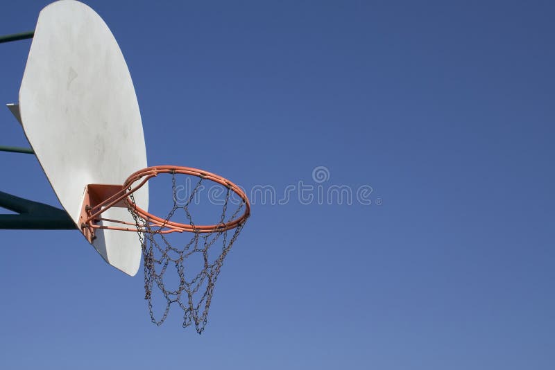 Steel Basketball net stock photo. Image of blue, basketball - 1467274