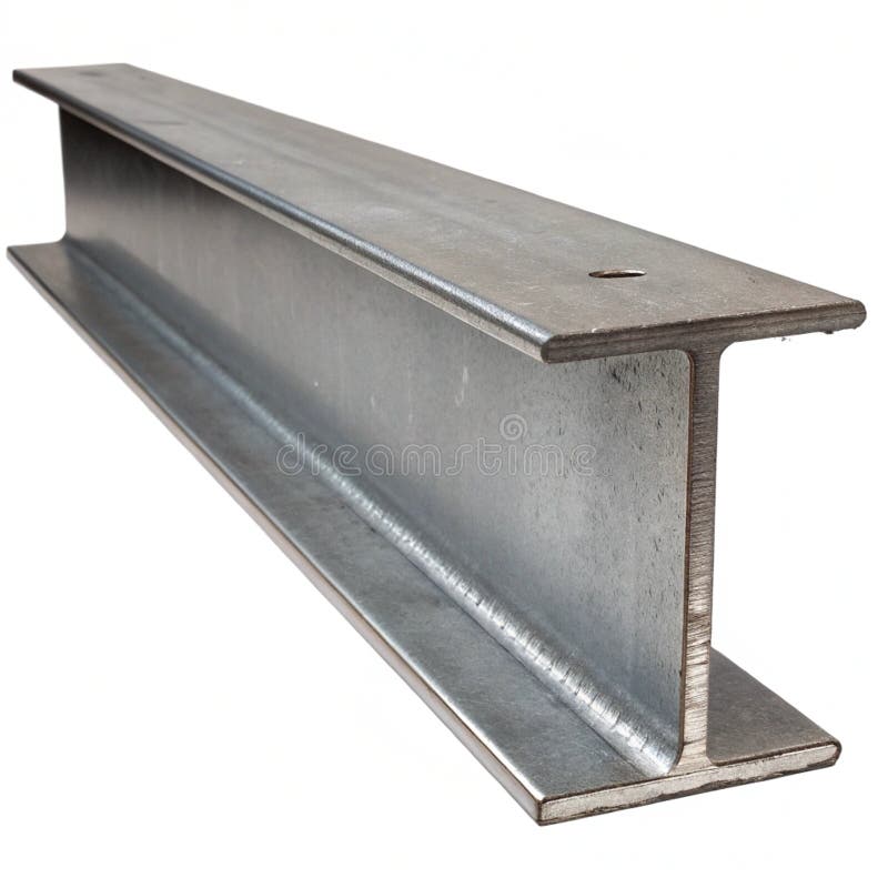 I Beam Isolated on Transparent Background for Construction Stock ...