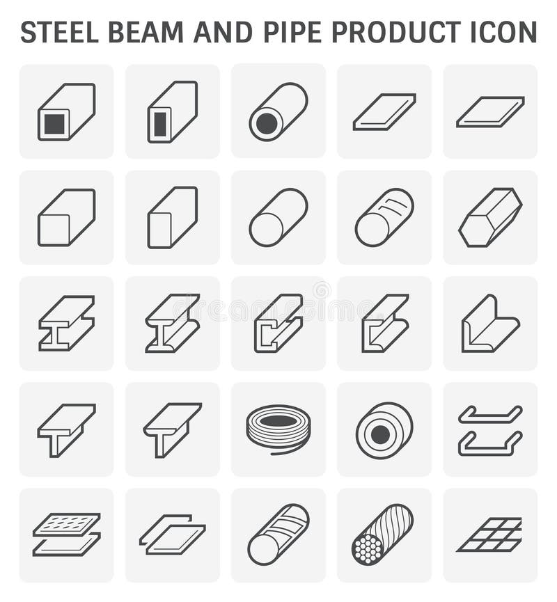 Beam pipe icon stock vector. Illustration of building - 134246699