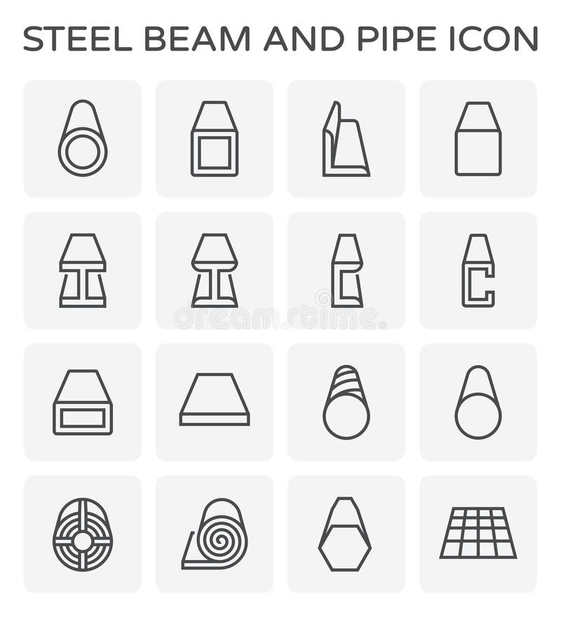 Beam pipe icon stock vector. Illustration of mesh, rods - 109198751