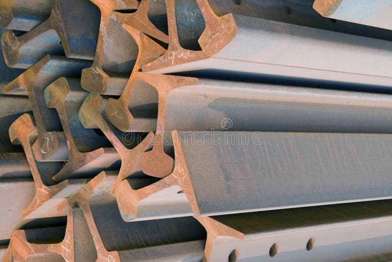 Steel Beams stock image. Image of metal, industry, material - 17824243