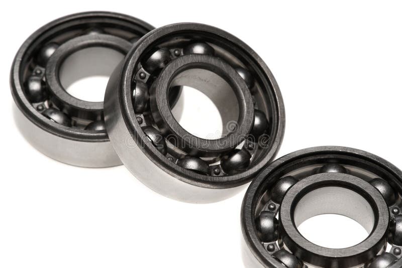 The steel bearing stock photo. Image of conveyor, precision - 10450498