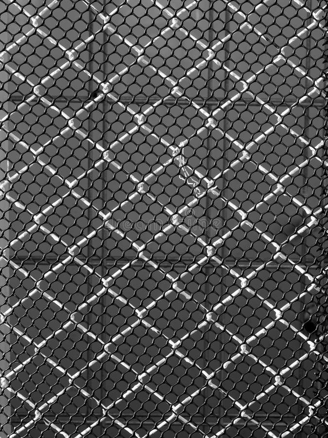 Steel and Black Plastic Net Stock Image - Image of detail, steel: 34626291