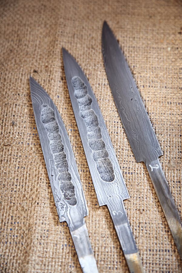 Steel Blanks for Hunting Knives Stock Image - Image of knife, dagger ...