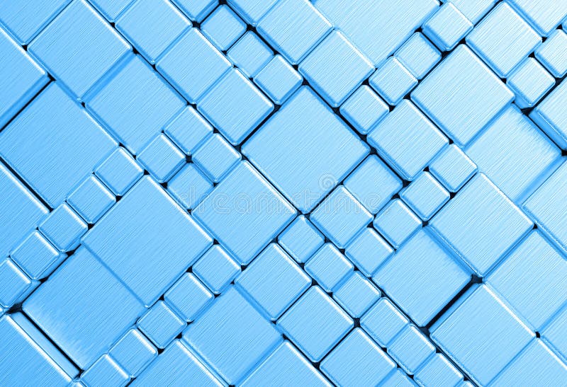 Steel Blue Mesh Metal Plate Background Stock Photo - Image of cube ...