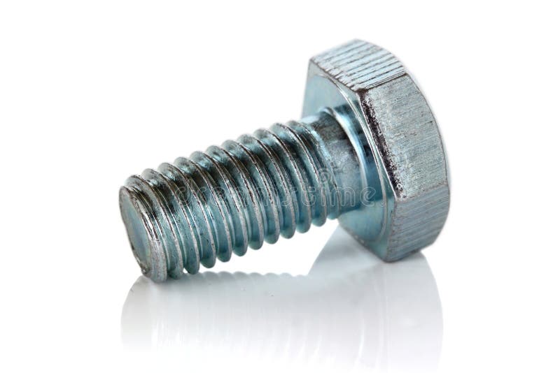 Steel bolt. stock image. Image of steel, brass, bolt - 33124475