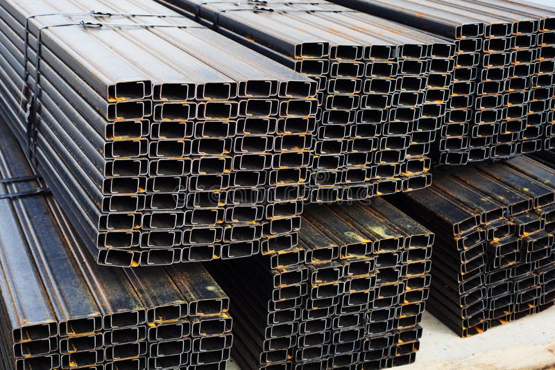 Steel box girder stock photo. Image of white, girder - 94055806