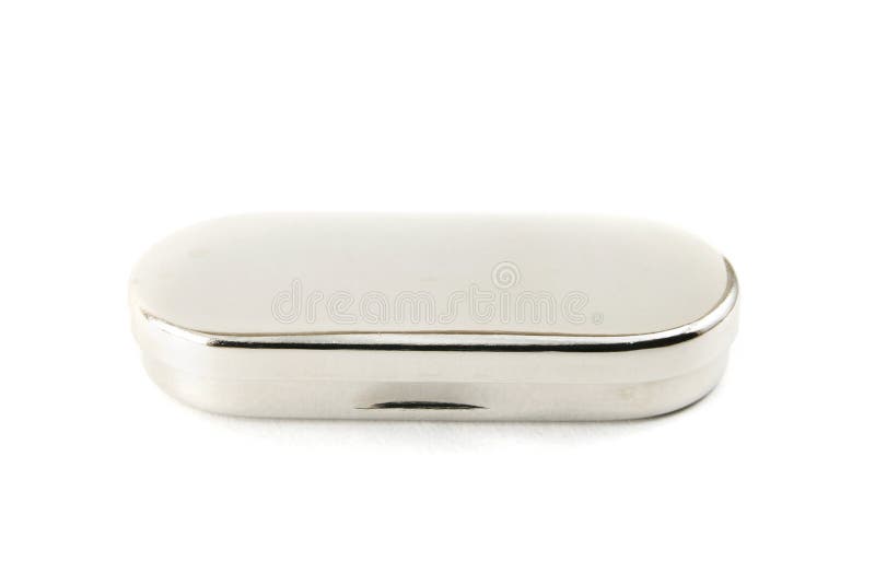 Steel box stock image. Image of chrome, object, steel - 43298679