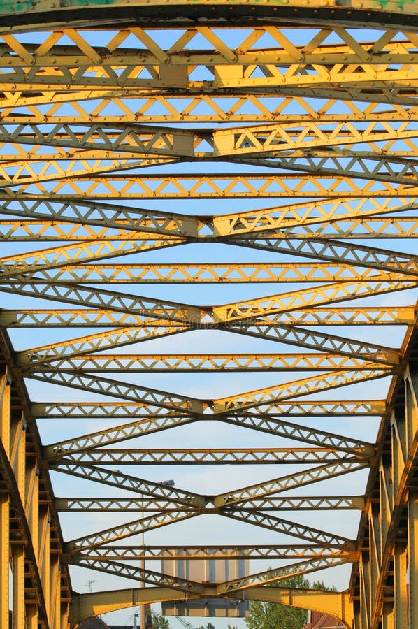 Bridge support beams stock image. Image of crossbeam, beam - 5044021