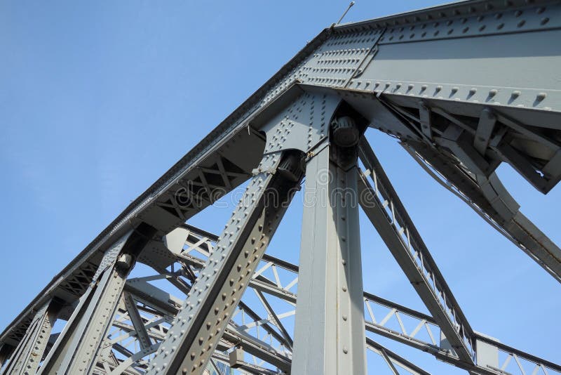 Steel bridge stock photo. Image of elements, highway - 14570924