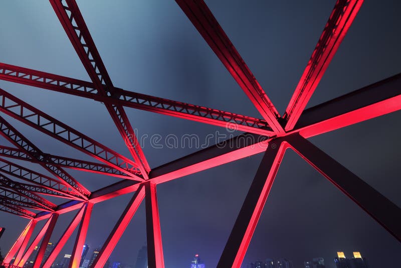 Steel bridge close-up stock photo. Image of famous, engineering - 27754844