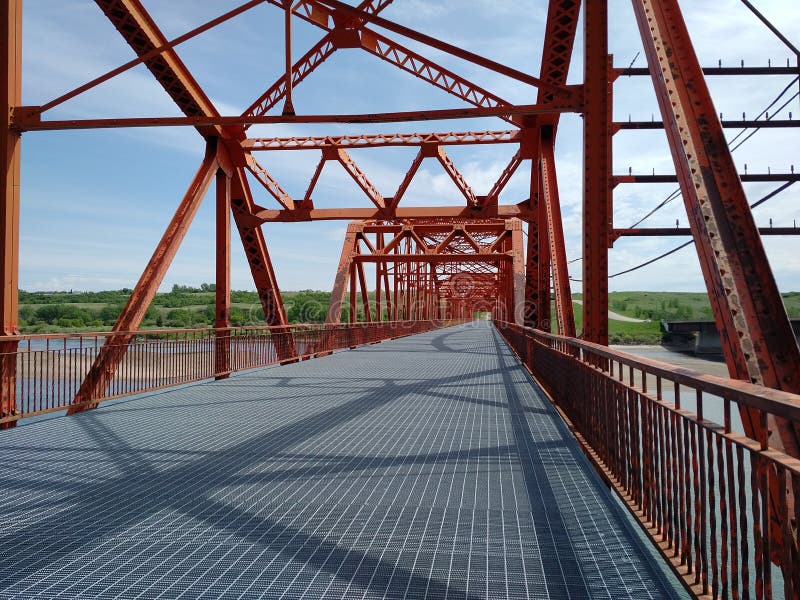 Steel bridge stock photo. Image of steel, river, bridge - 72813920