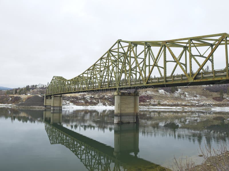 Steel Bridge Over Spokane River Stock Photos - Free & Royalty-Free ...