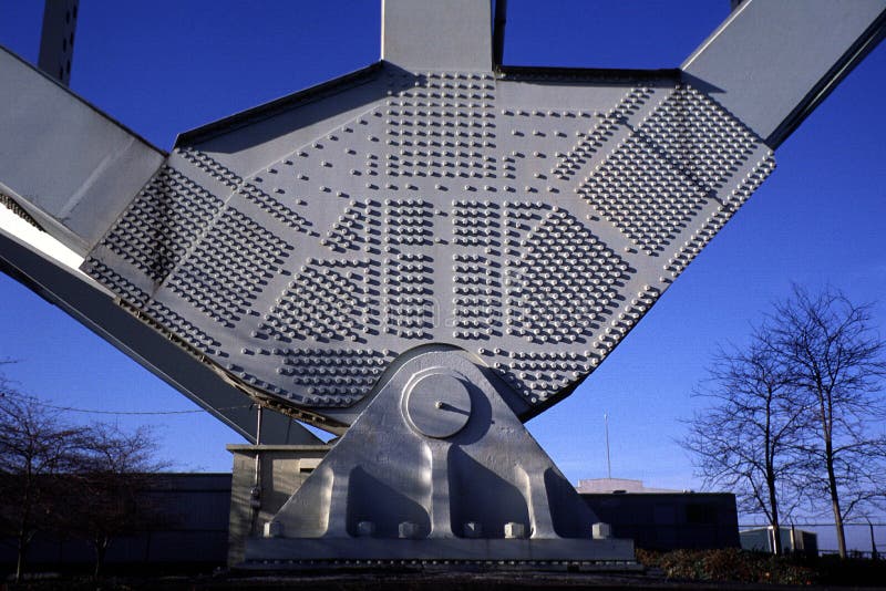 Steel Bridge Support stock photo. Image of bridge, civil - 46782028