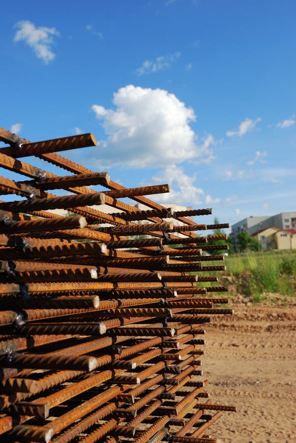 Steel building armature stock photo. Image of carcass - 19826394