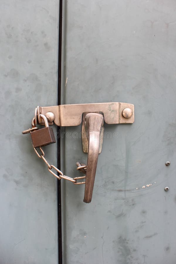 Steel cabinet locks stock image. Image of locker, bind - 36176283