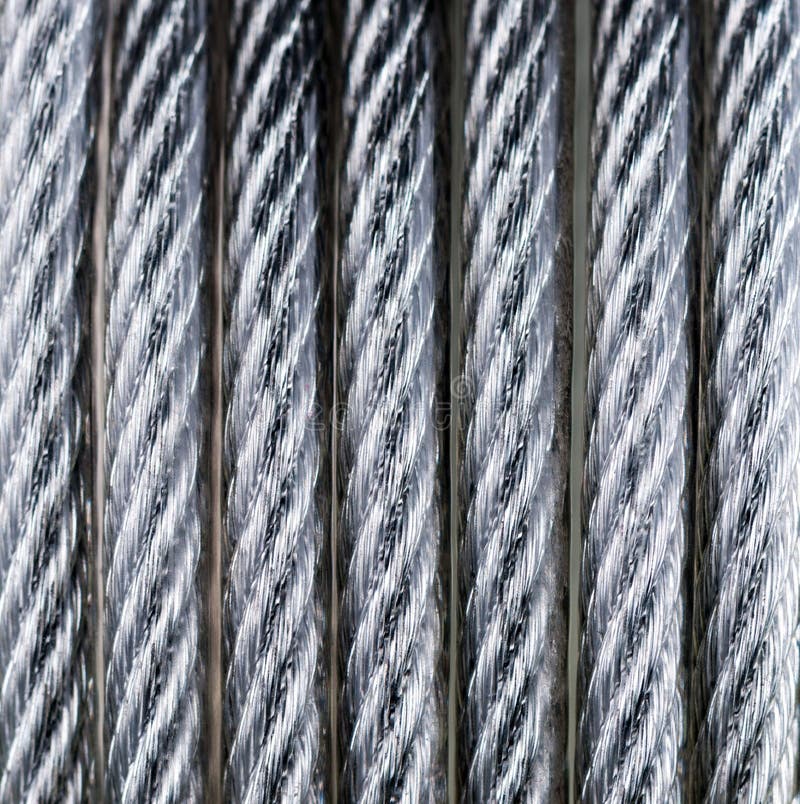 Seamless steel cable. stock image. Image of glossy, seamless - 17708769