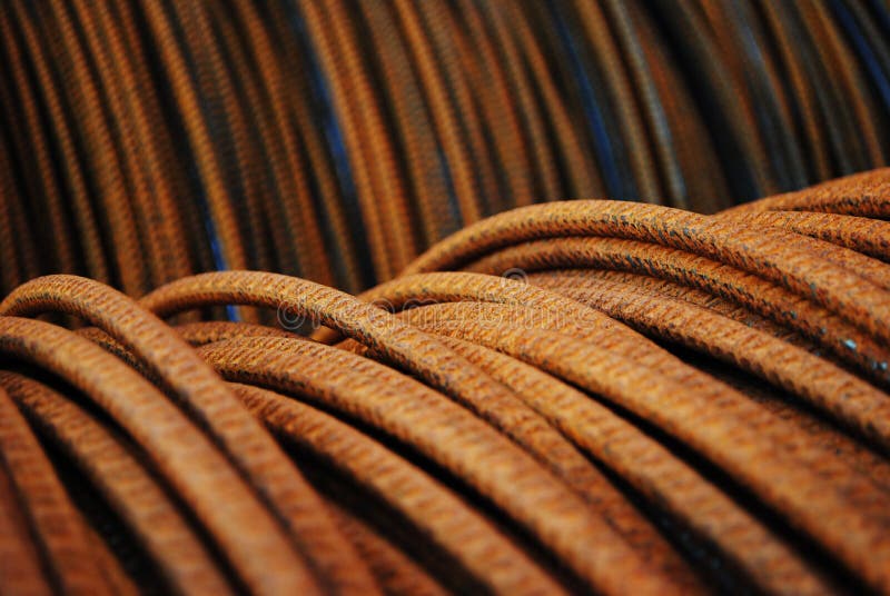 Steel cable stock photo. Image of electrical, close, detail - 29485068