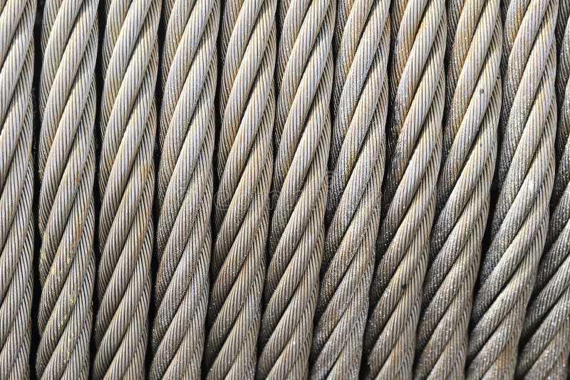 Steel Cable Close Up stock photo. Image of cable, scrapped - 35424510