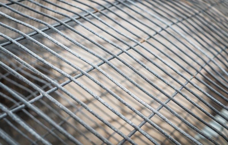 Steel cage. Metal texture stock photo. Image of hank - 68646940