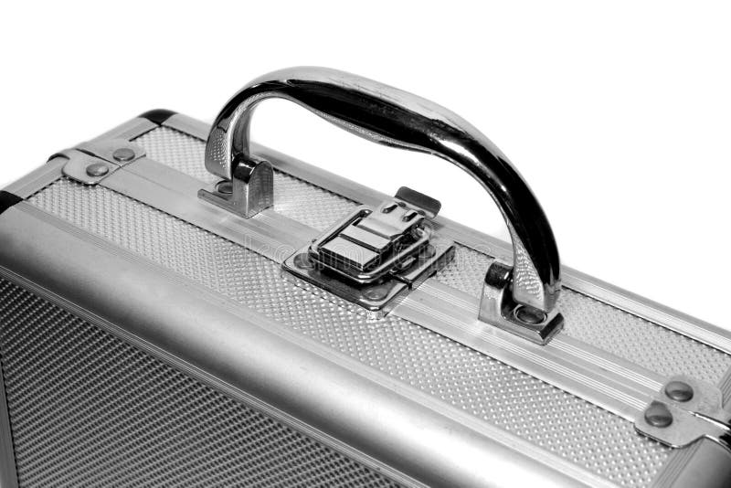 Steel Case Details - Lock and Grip Stock Image - Image of handle, grip ...