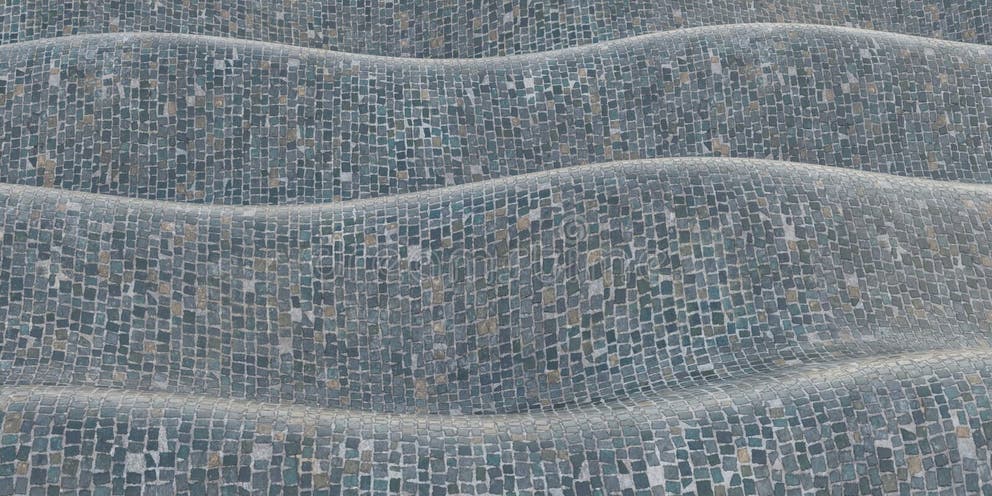 Steel and Cement Material Wave Pattern Texture Wavy Fabric Old Material ...