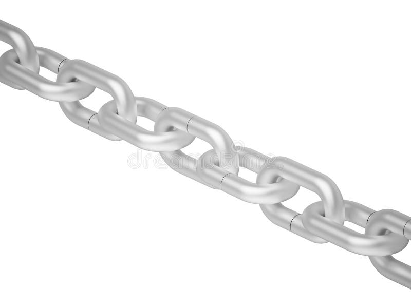 Steel chain stock illustration. Illustration of pressure - 17956284