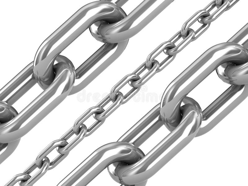 Steel Chain Picture. Image: 3648748