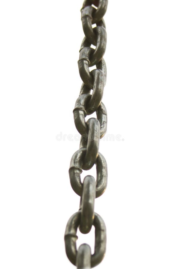 Steel chain stock image. Image of industry, background - 5443771
