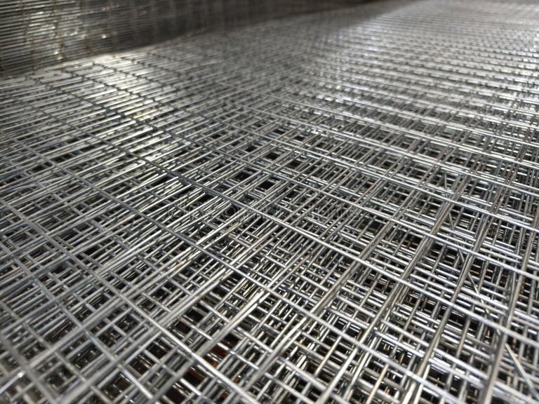 Steel Chain Link Fence Wire Mesh Texture and Pattern Stock Photo ...