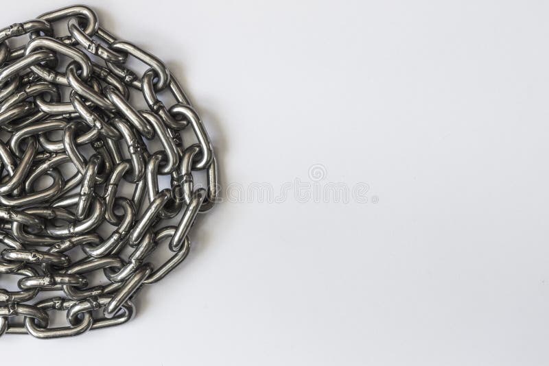 Steel chain stock photo. Image of problem, industry, steel - 88044820