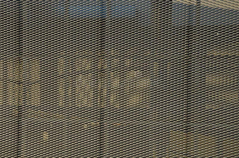Steel Cladding of a Building with a Expanded Metal Lattice Structure ...