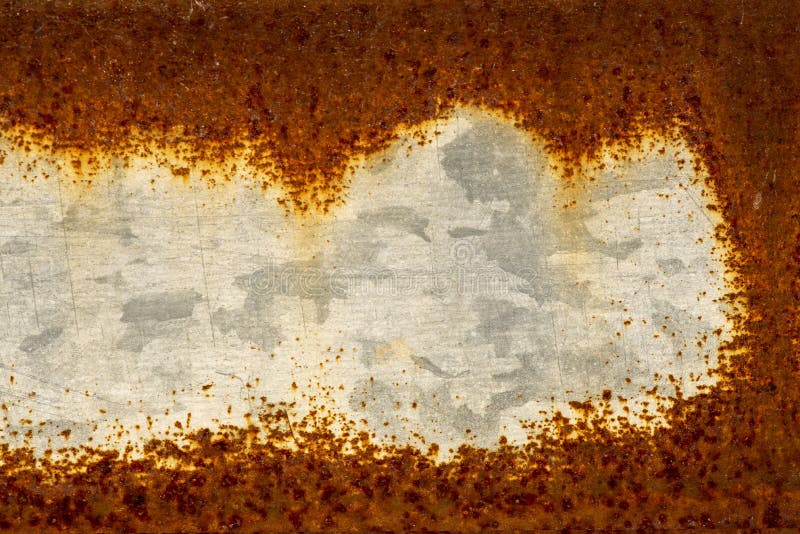Steel Colored Rusty Stained Metal Wall Texture Pattern Stock Image ...