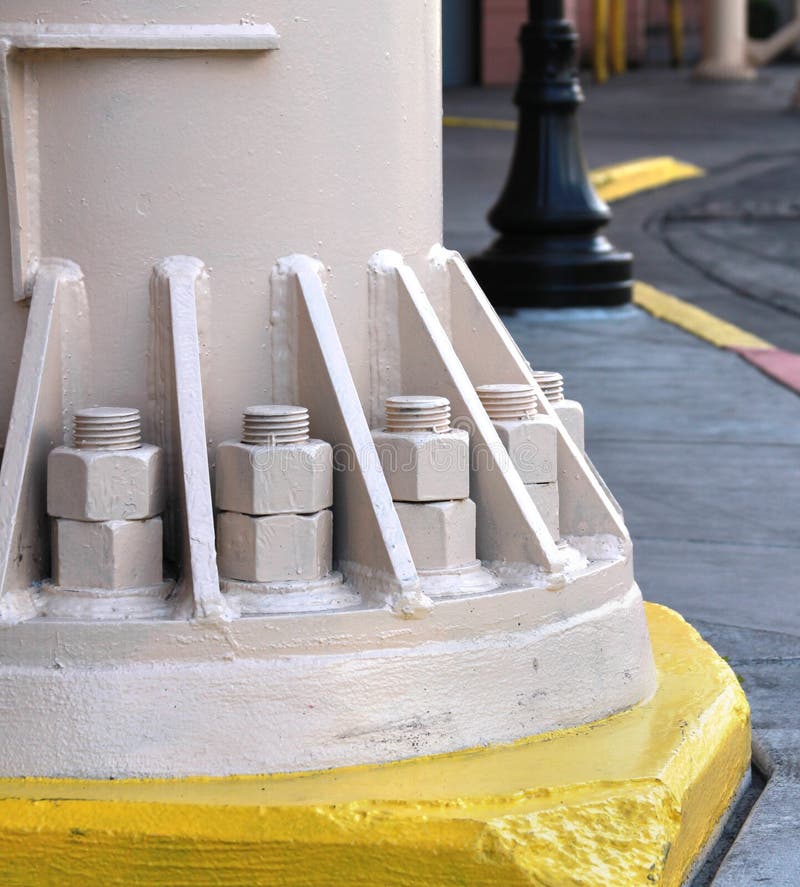 Steel column stock photo. Image of iron, pillar, steel - 19864128