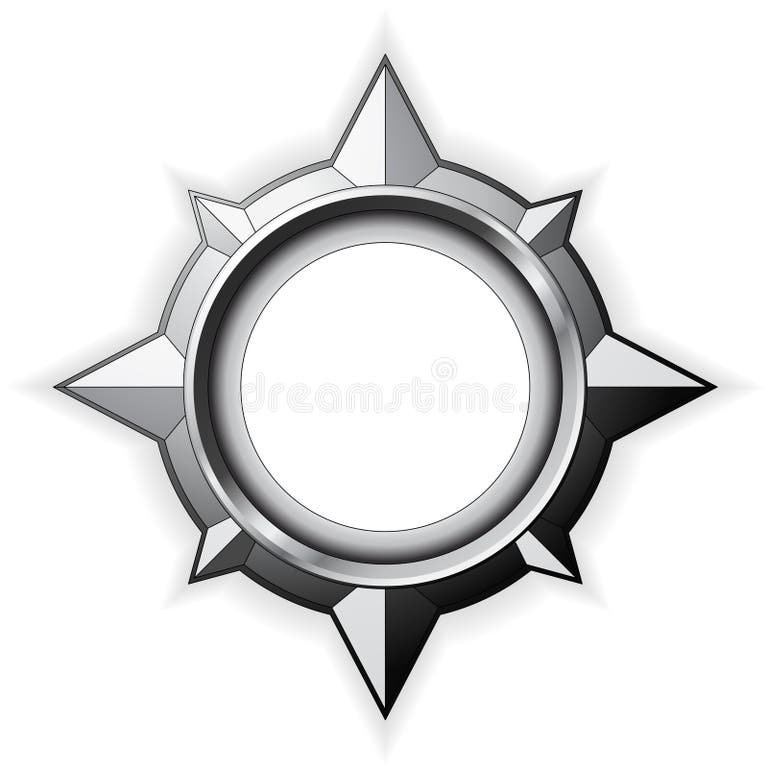 Blank Map Compass Rose Stock Illustrations – 867 Blank Map Compass Rose ...