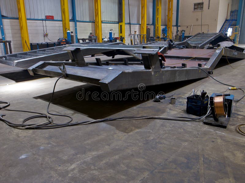 Steel construction stock photo. Image of steel, fabshop - 18970972