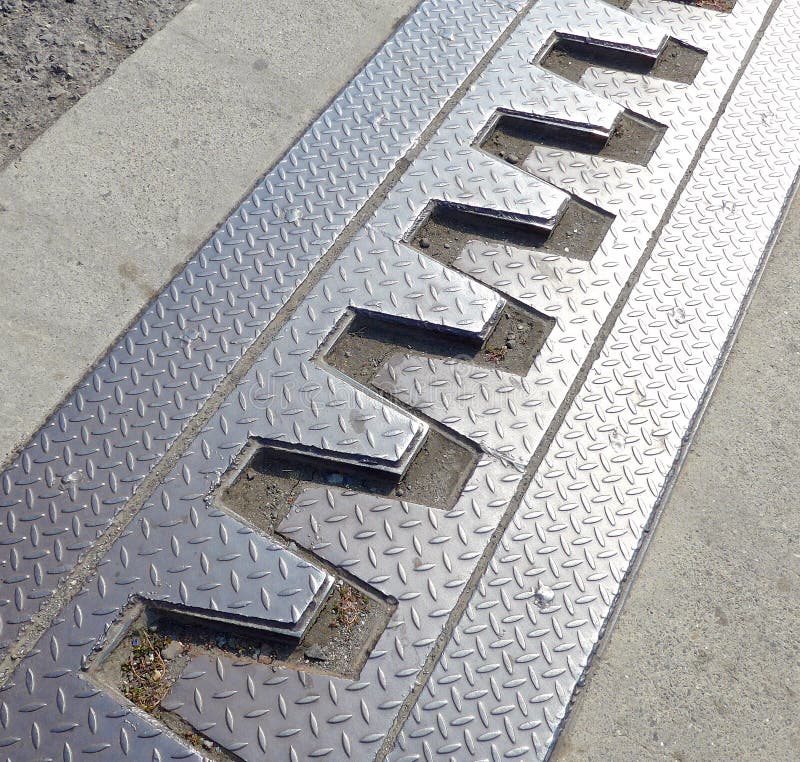 Steel Construction of Bridge with Expansion Joints Stock Image - Image ...