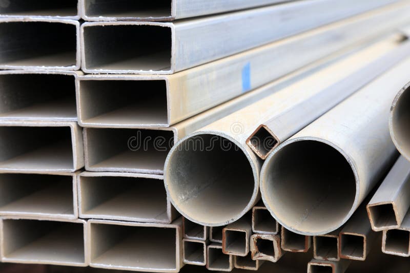 Steel cross section stock photo. Image of design, metal - 364028400