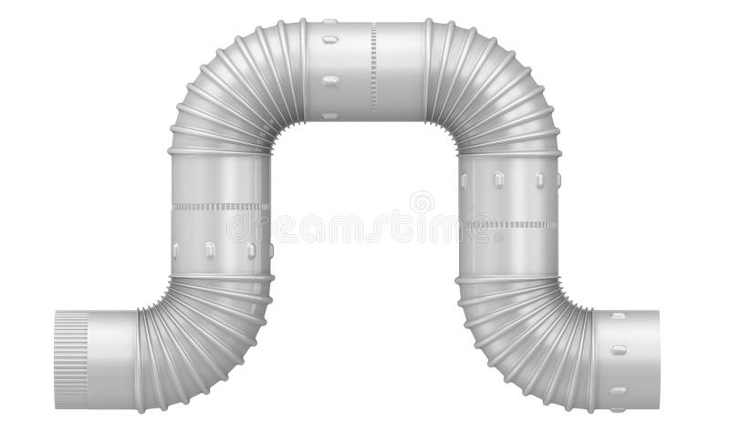 Elbow pipe connection stock illustration. Illustration of generated ...