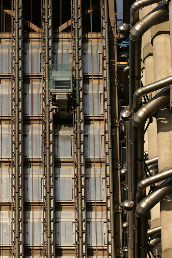Steel elevator stock photo. Image of elevator, modern - 12557850