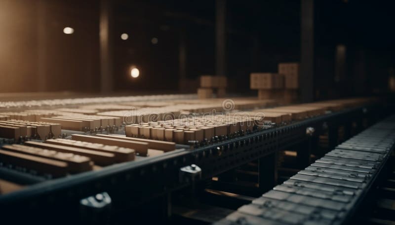 Steel Equipment Stack in Warehouse for Fast Shipping and Manufacturing ...