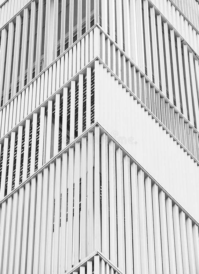 Steel Facade Pattern Modern Building Design Background Stock Photo ...