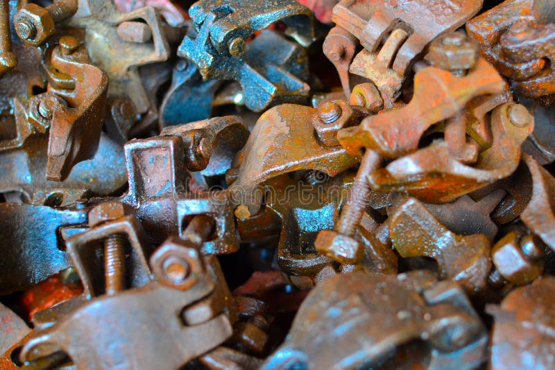 Steel fasteners stock image. Image of bolts, closeup - 33893197