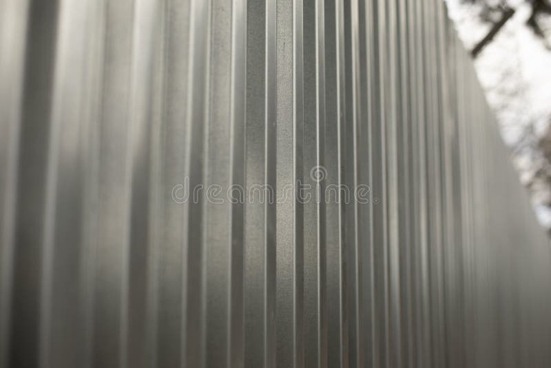 Steel Fence. Texture of Fence Stock Photo - Image of ceiling, grey ...